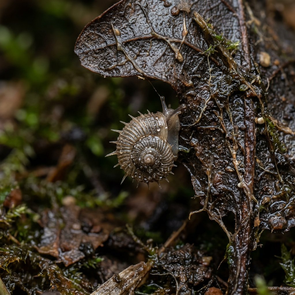 Prickly Snail (Acanthinula Aculeata) Insect Identification Guide ...