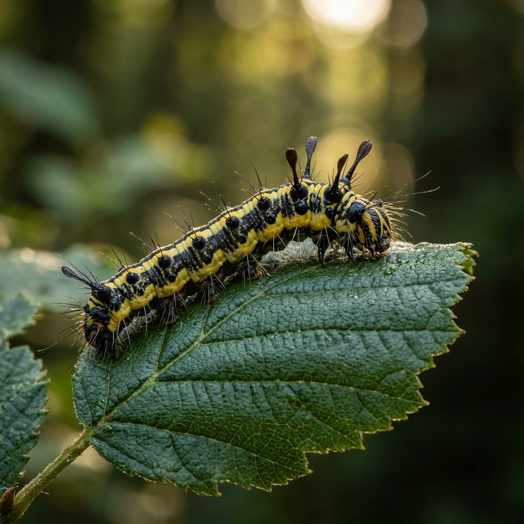 Alder Moth (Acronicta Alni) Insect Identification Guide, Habitat & Facts
