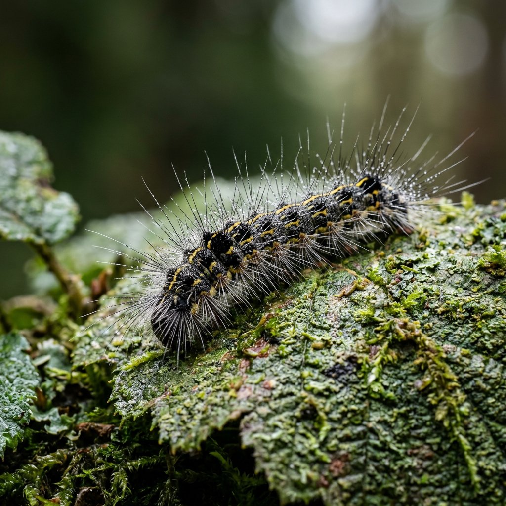 Large Dagger (Acronicta Cuspis) Insect Identification Guide, Habitat ...