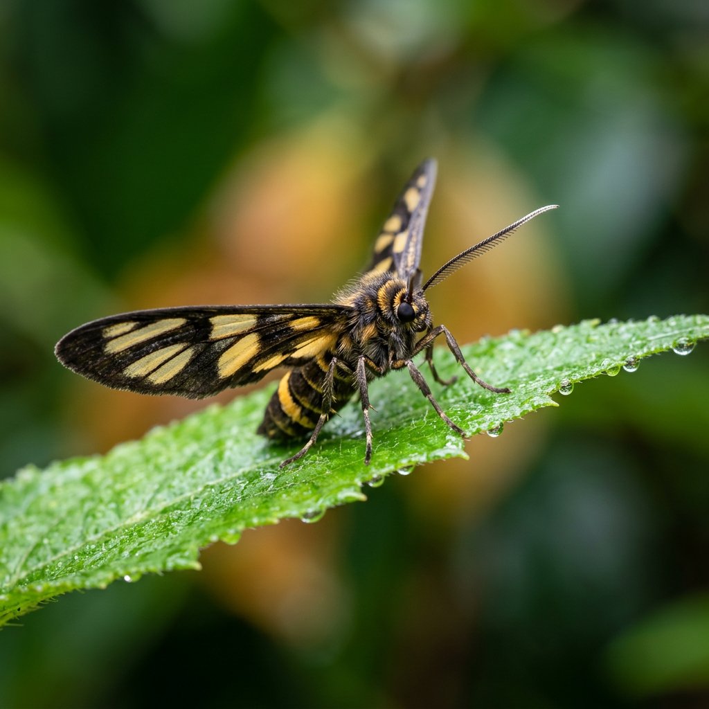 Hübner's Wasp Moth (Amata Huebneri): Facts, Identification & Habitat ...