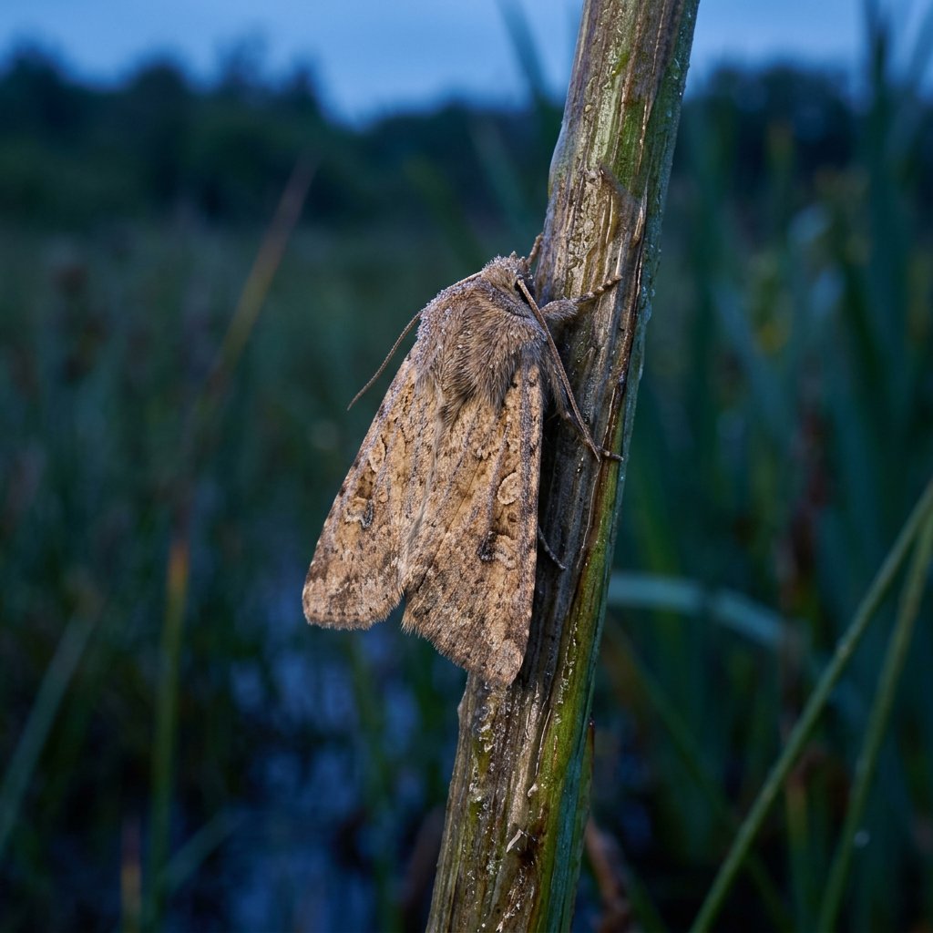 Crinan Ear (Amphipoea Crinanensis): Facts, Identification & Habitat ...
