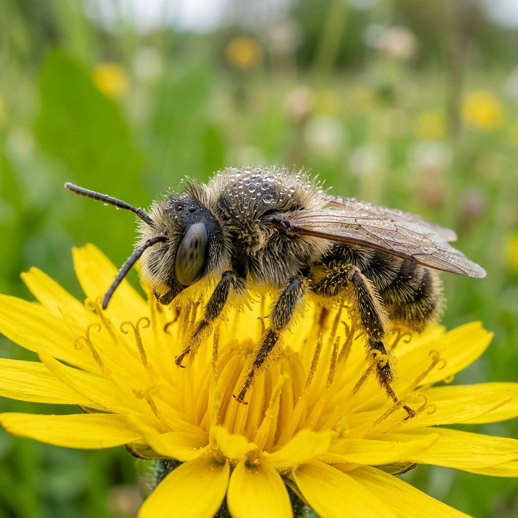 Small Gorse Mining Bee (Andrena Ovatula): Facts, Identification ...