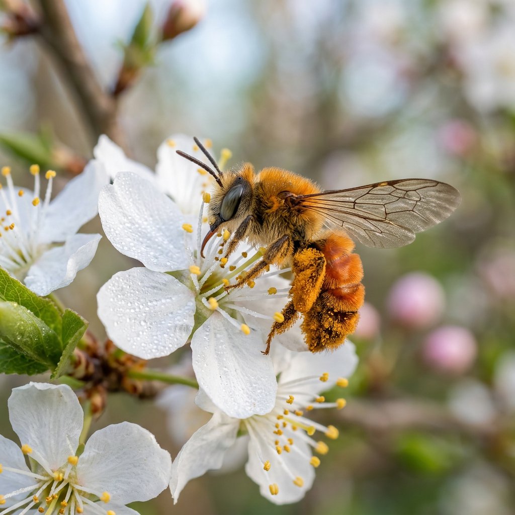 Prunus Miner Bee (Andrena Prunorum): Facts, Identification & Habitat ...