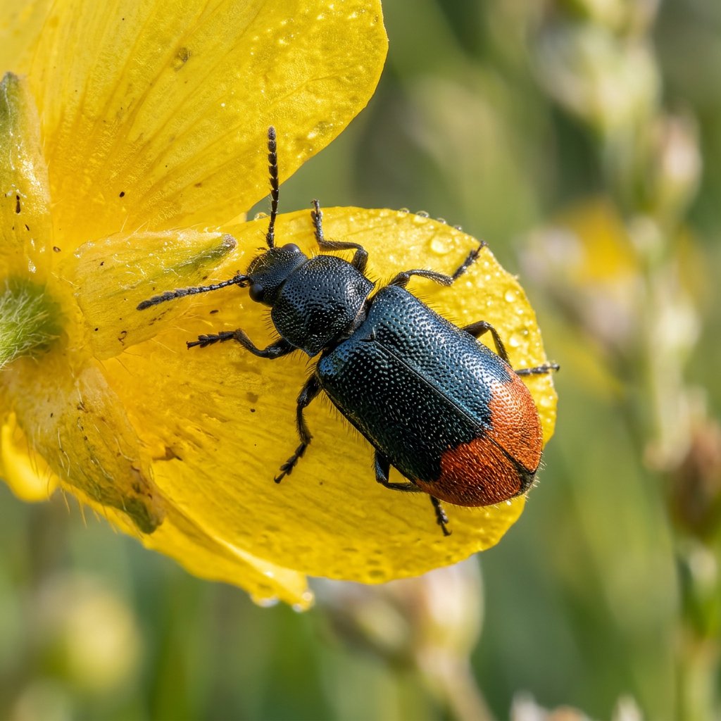 Red Malachite Beetle (Anthocomus Rufus): Facts, Identification ...