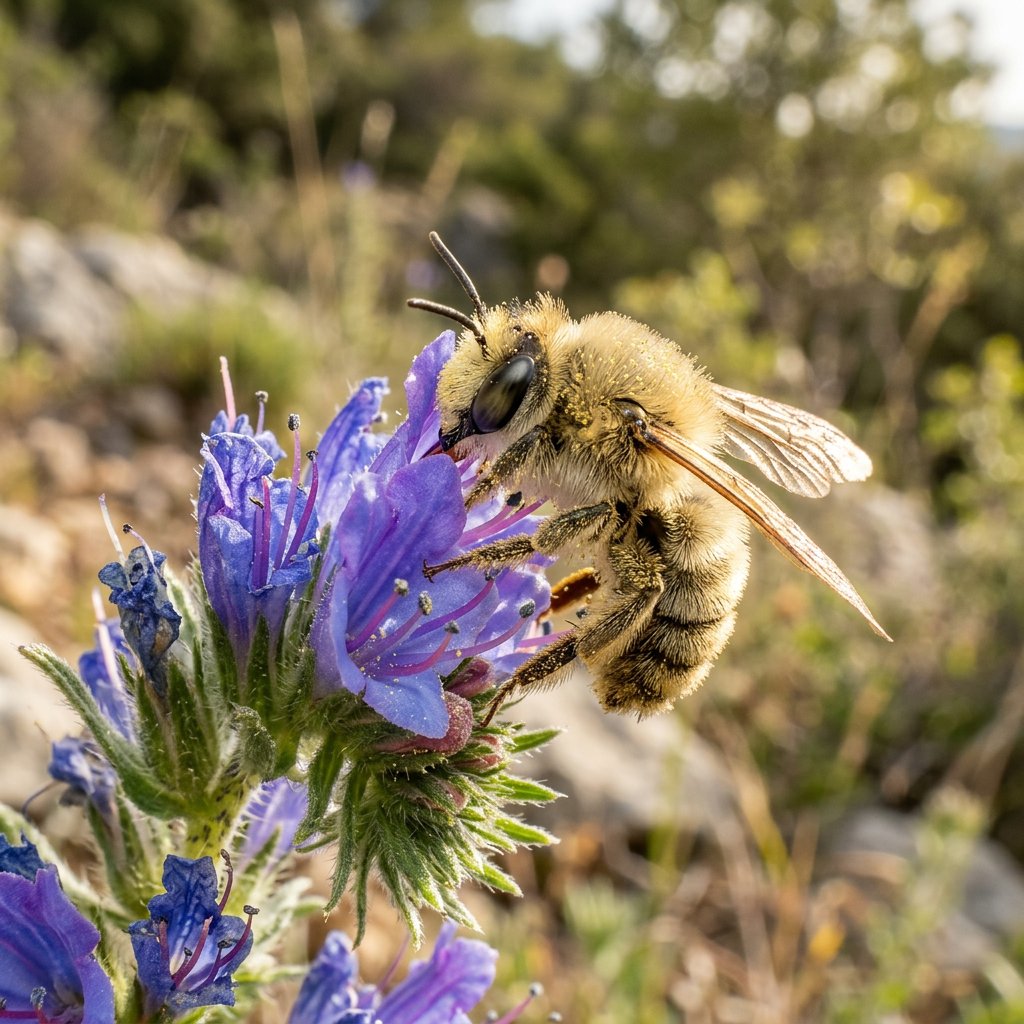 Asian Shaggy Digger Bee (Anthophora Villosula): Facts, Identification ...