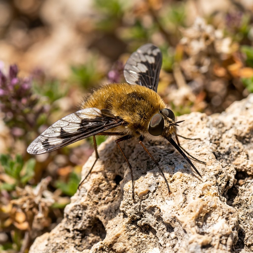 Anthracite Bee-Fly (Anthrax Anthrax): Facts, Identification & Habitat ...