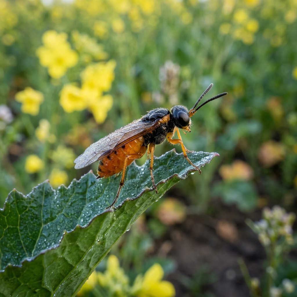 Bugle Sawfly (Athalia Cordata): Facts, Identification & Habitat - Plantiary