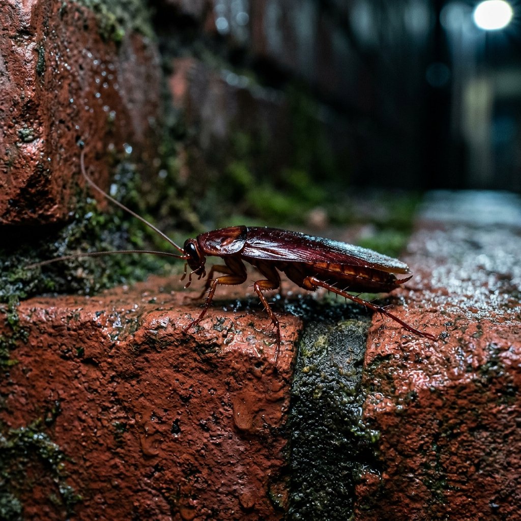 Oriental Cockroach (Blatta Orientalis) Insect Identification Guide ...