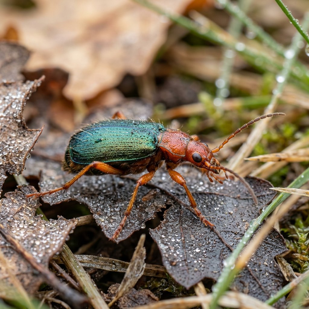 Bombardier Beetle (Brachinus Crepitans): Facts, Identification ...