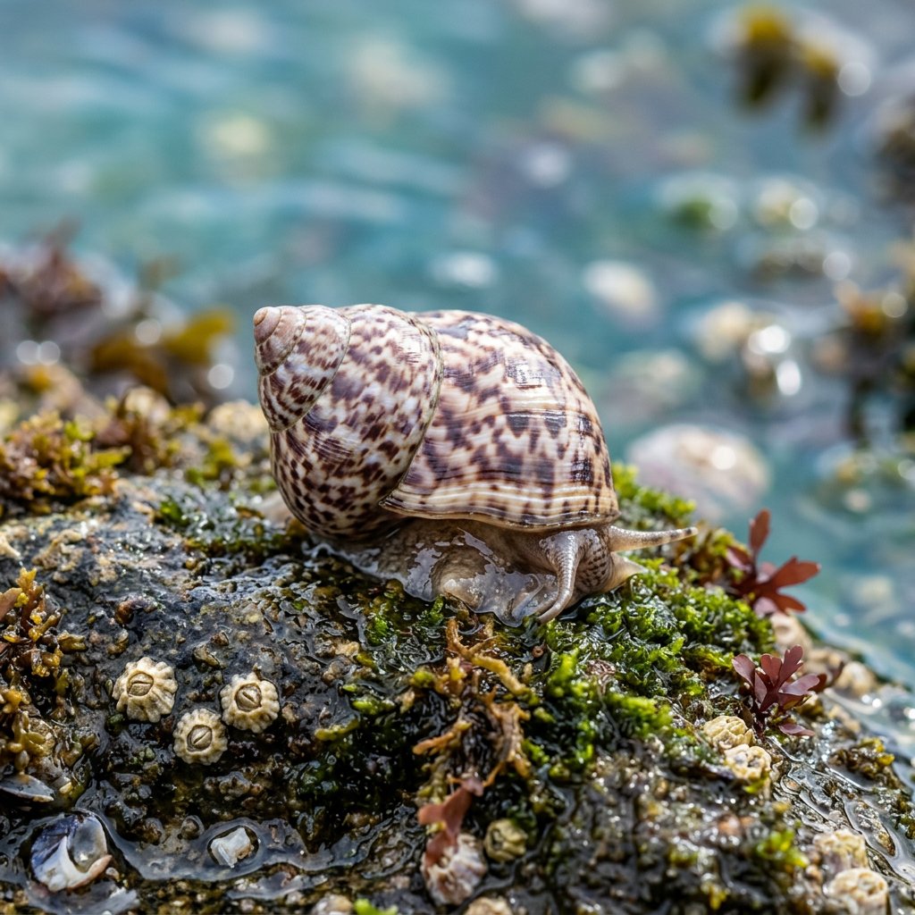European Painted Top Shell (Calliostoma Zizyphinum) Insect ...