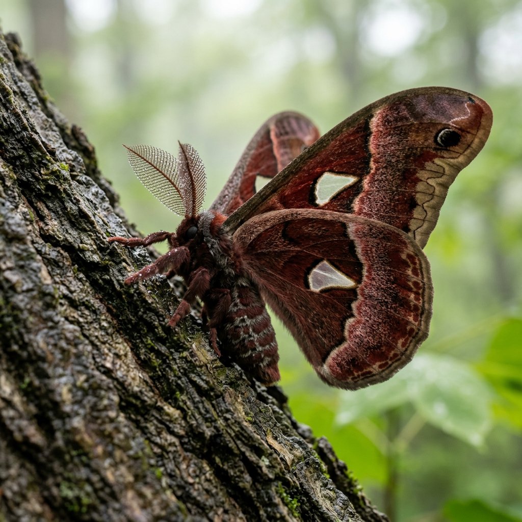 Tulip-tree Silkmoth (Callosamia Angulifera): Facts, Identification ...