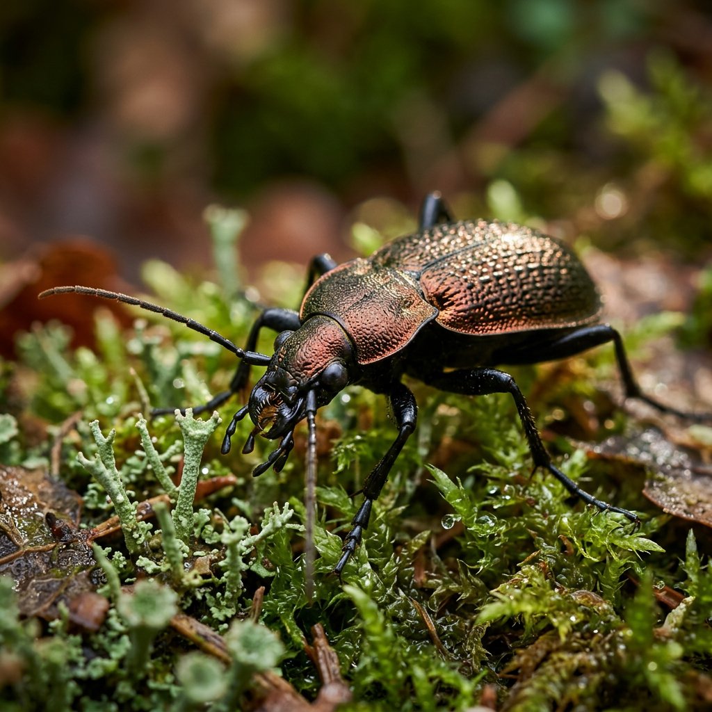 American Carrion Beetle (Necrophila Americana) Insect Identification ...
