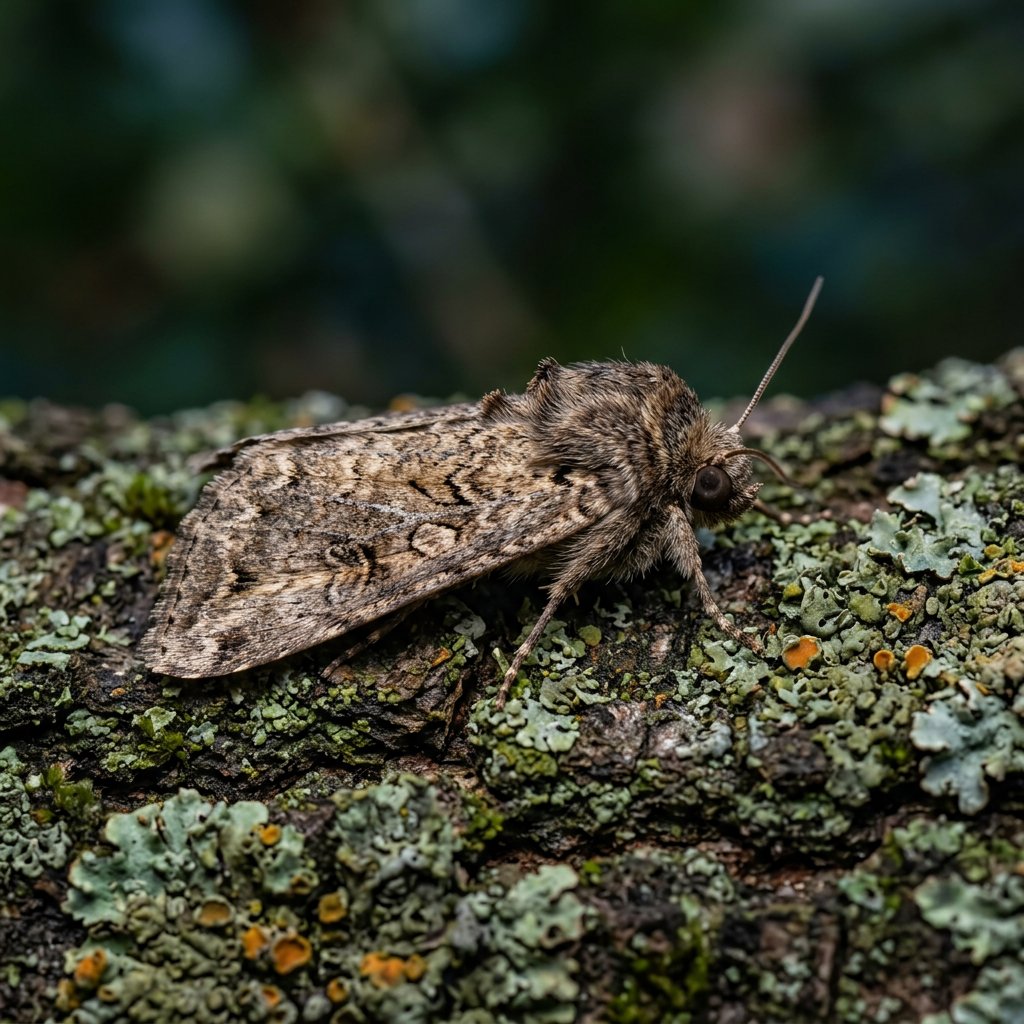 Pale Mottled Willow (Caradrina Clavipalpis) Insect Identification Guide ...