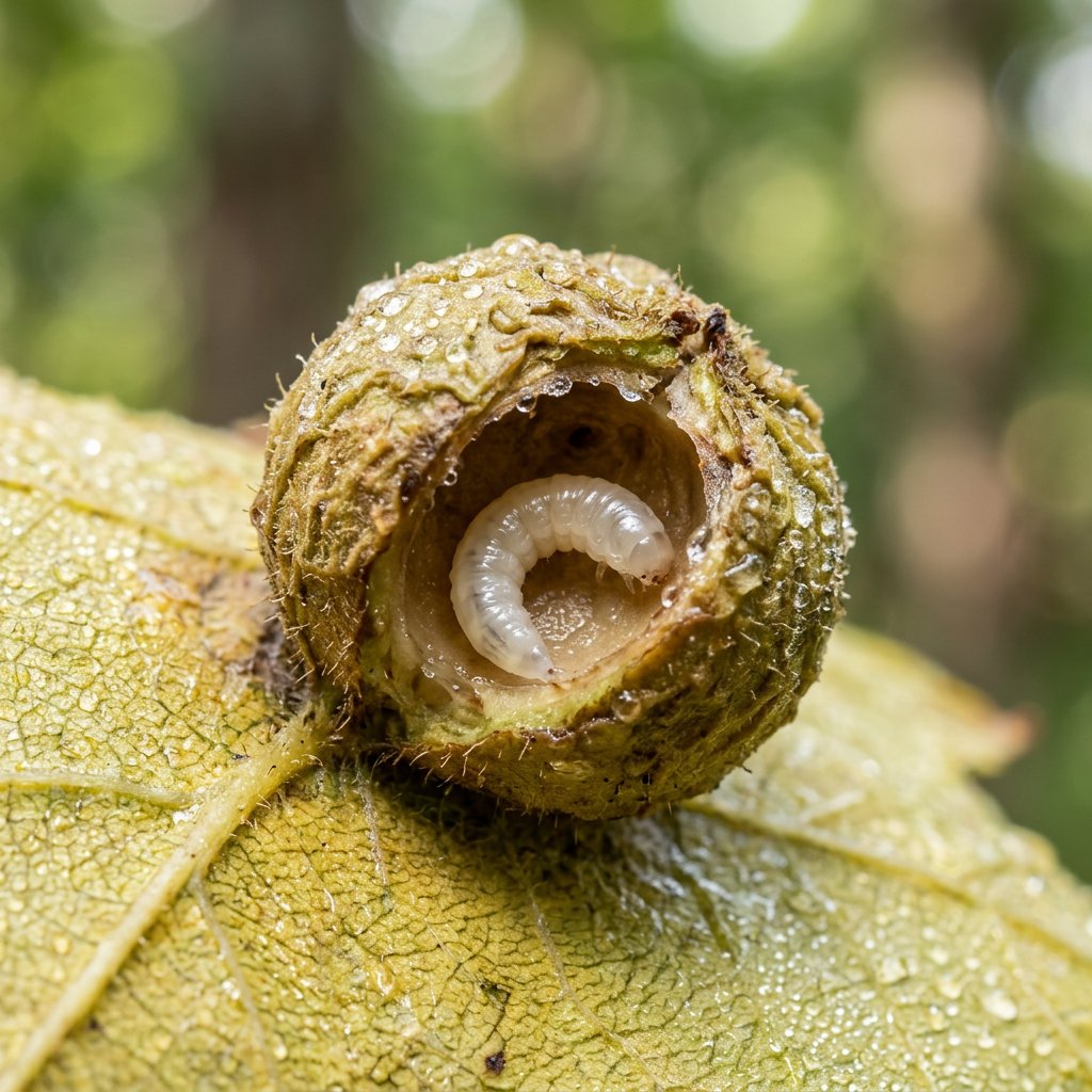 Hickory Gall Midges (Caryomyia) Insect Identification Guide, Habitat ...