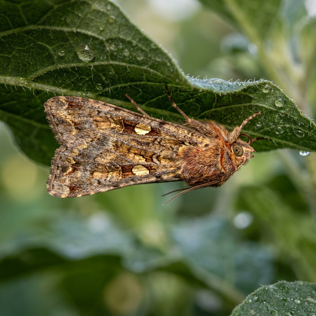 Tomato Looper (Chrysodeixis Chalcites): Facts, Identification & Habitat ...