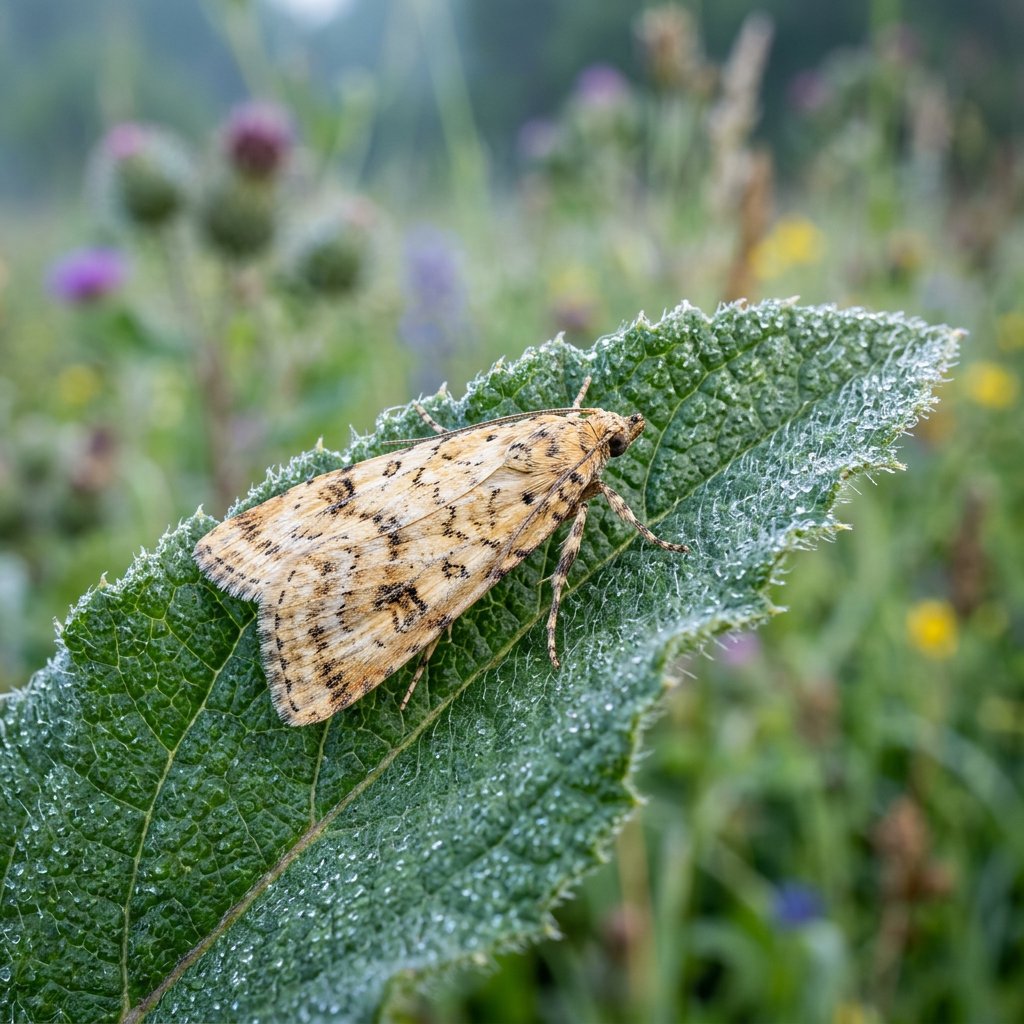 Ragwort Crown-Boring Moth (Cochylichroa Atricapitana): Facts ...