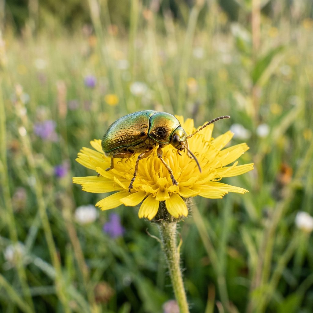 Green Pot Beetle (Cryptocephalus Aureolus): Facts, Identification ...