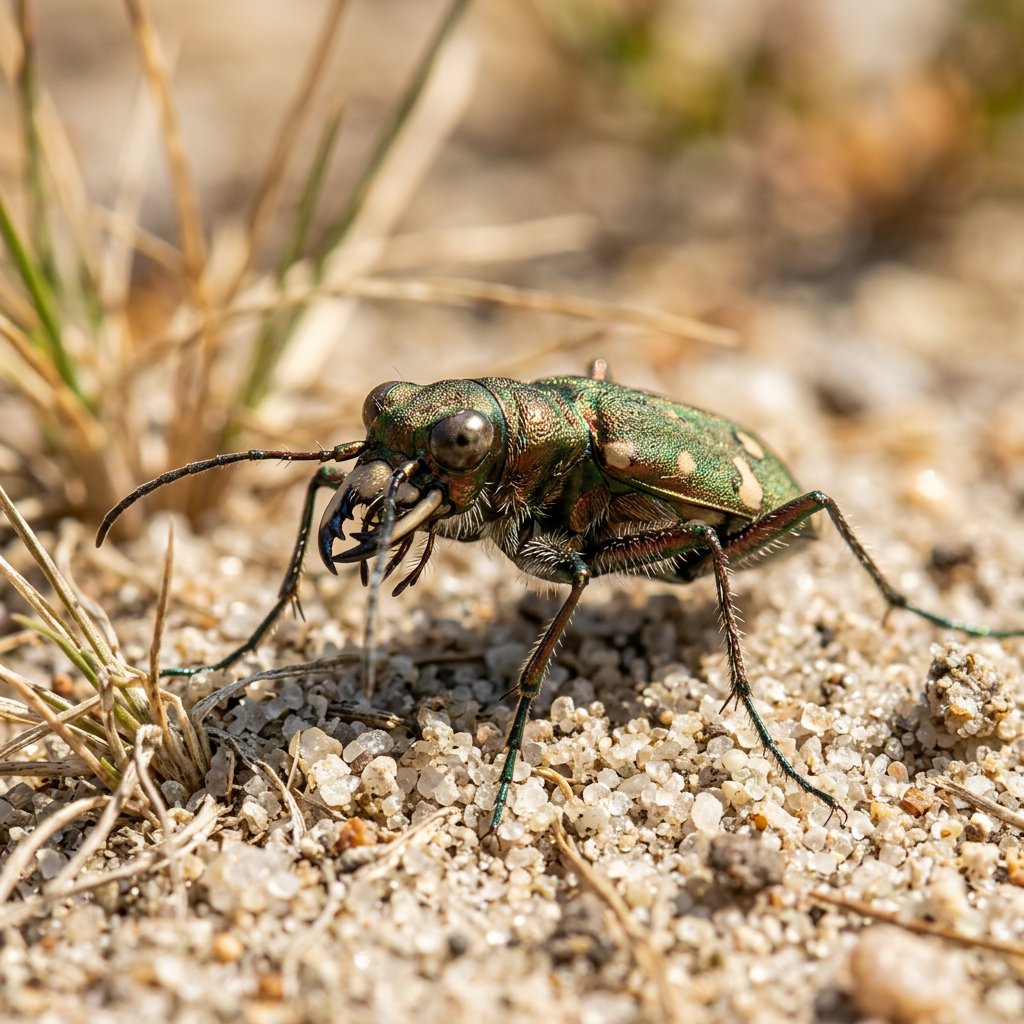 Cliff Tiger Beetle (Cylindera Germanica): Facts, Identification ...