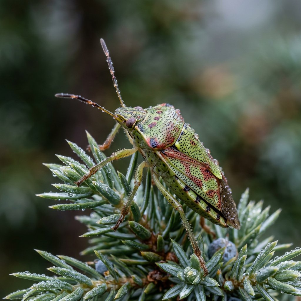 Juniper Shield Bug (Cyphostethus Tristriatus): Facts, Identification ...