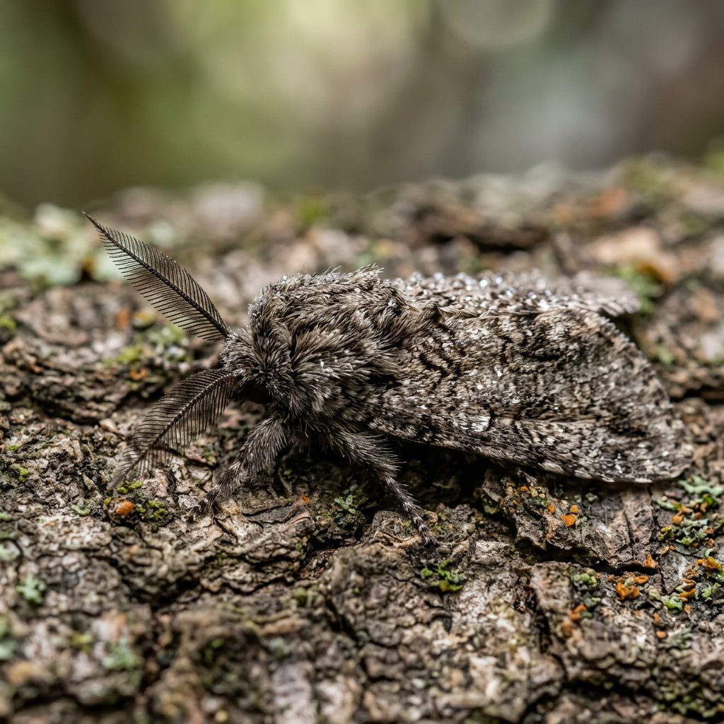 Zhejiang Tussock Moth (Dasychira Chekiangensis) Insect Identification ...