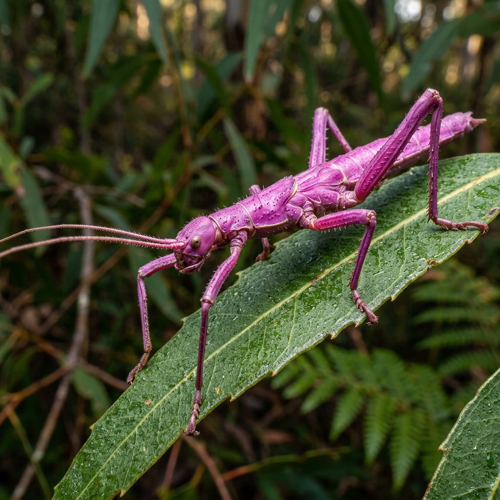 Spur Legged Phasmid (Didymuria Violescens): Facts, Identification ...