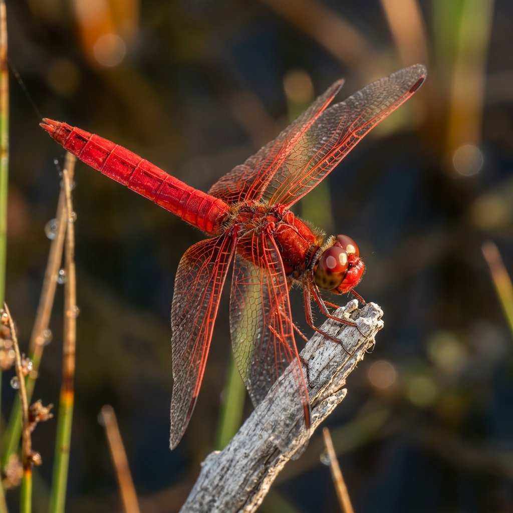 Scarlet Percher (Diplacodes Haematodes): Facts, Identification ...