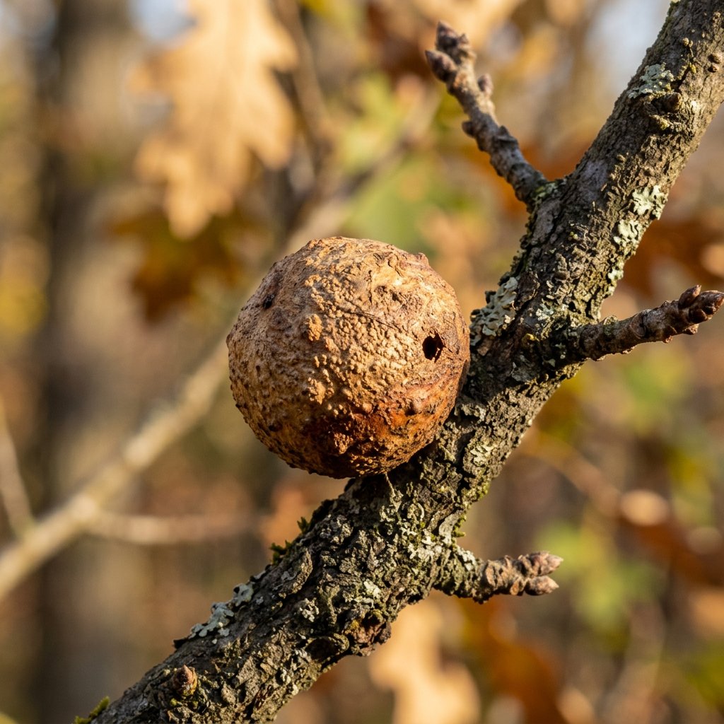 Round Bullet Gall Wasp (Disholcaspis Quercusglobulus) Insect ...