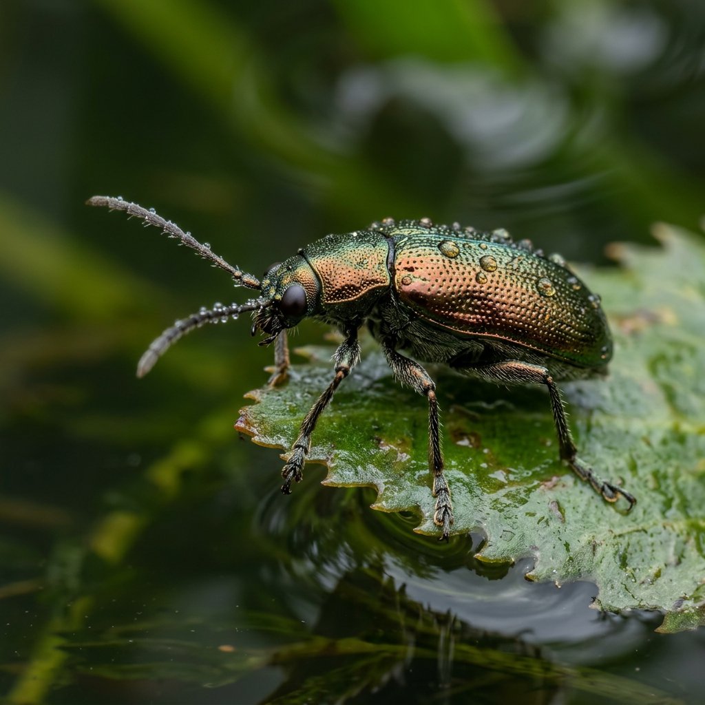 Grooved Leaf Beetle (Donacia Semicuprea): Facts, Identification ...