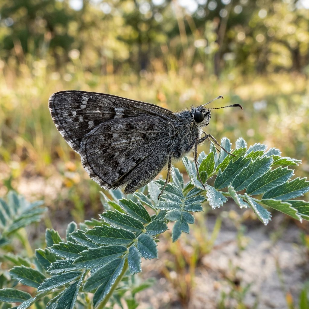Wild Indigo Duskywing (Erynnis Baptisiae) Insect Identification Guide ...