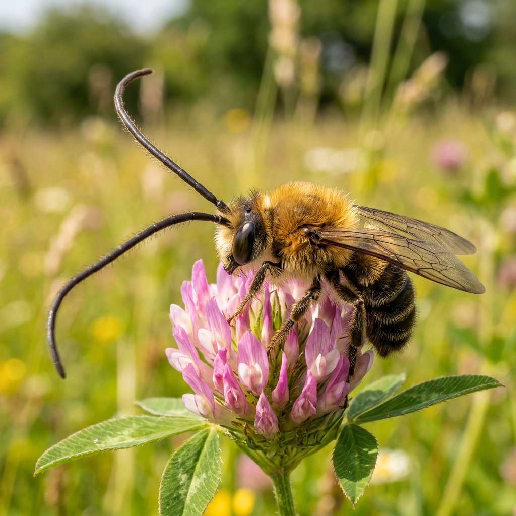 European Longhorn (Eucera Longicornis): Facts, Identification & Habitat ...