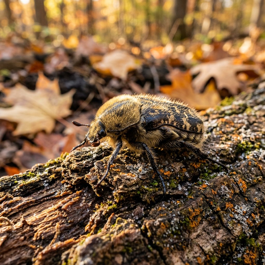 Bumble Flower Beetle (Euphoria Inda): Facts, Identification & Habitat ...