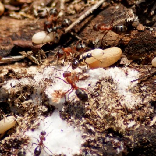 Slave-Raider Field And Mound Ants (Formica Sanguinea) Insect ...