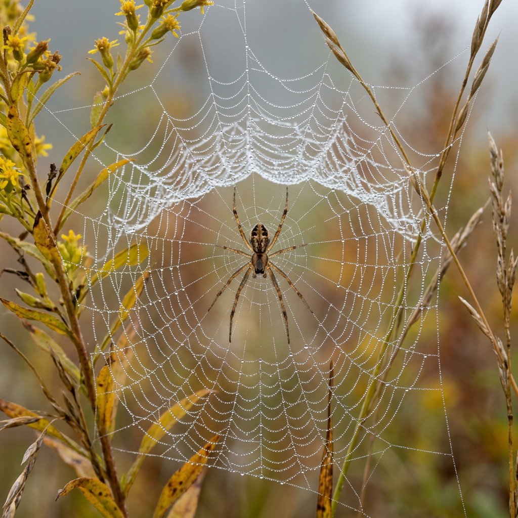 Bowl-And-Doily Spider (Frontinella Pyramitela) Insect Identification ...