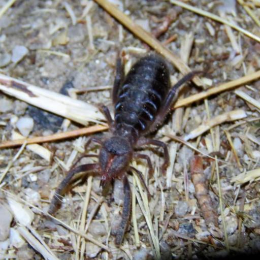 Iberian Solifugid (Gluvia Dorsalis) Insect Identification Guide ...