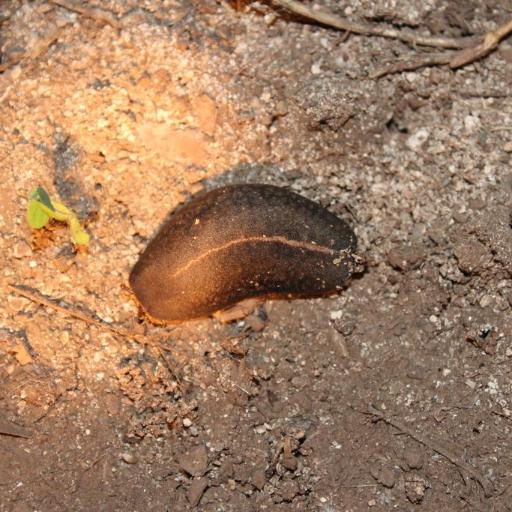 Tropical Leatherleaf Slug (Laevicaulis Alte) Insect Identification ...