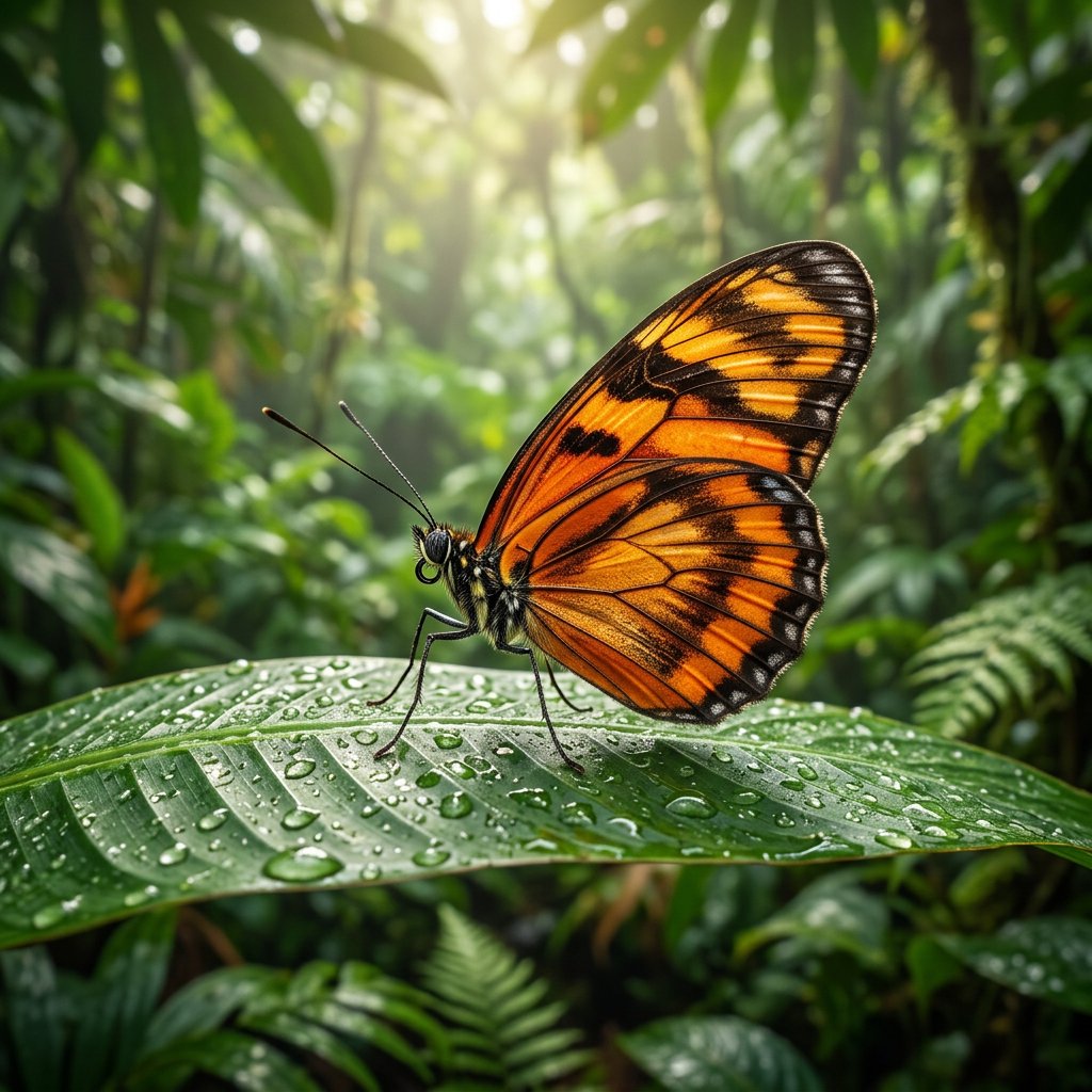 Tiger Mimic-Queen (Lycorea Cleobaea): Facts, Identification & Habitat ...
