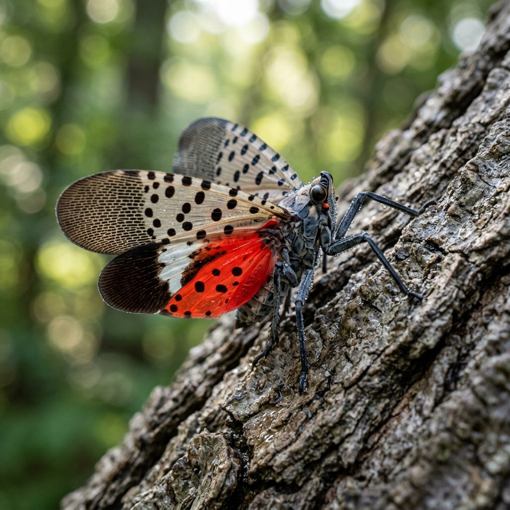 Spotted Lanternfly (Lycorma Delicatula) Insect Identification Guide ...