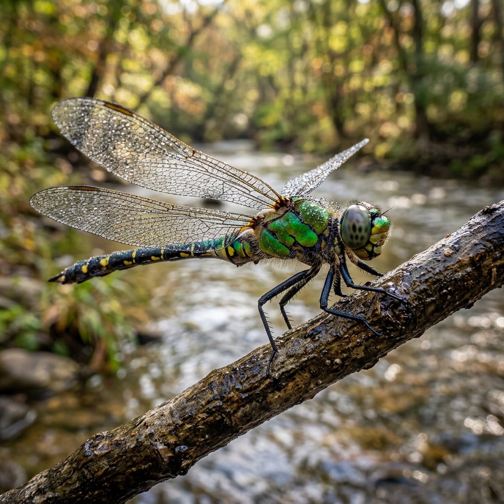 Swift River Cruiser (Macromia Illinoiensis): Facts, Identification ...