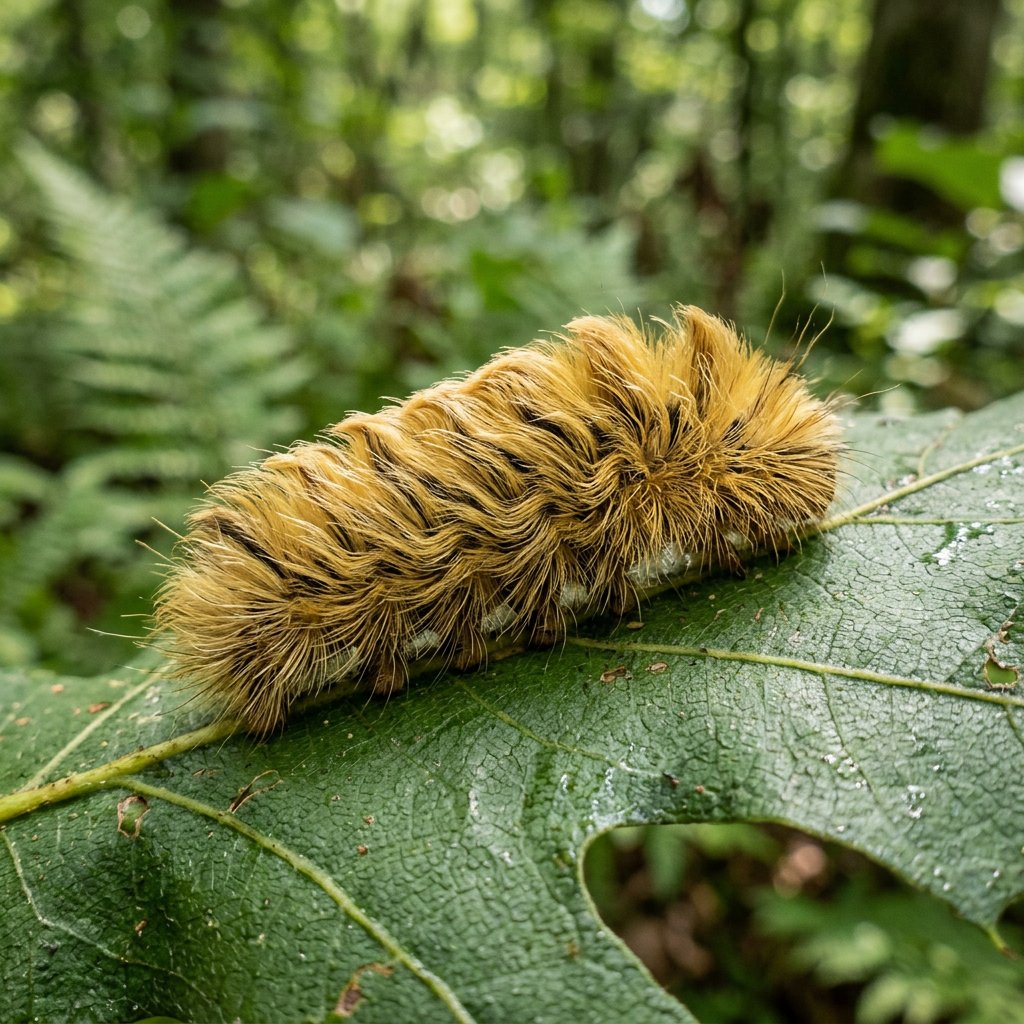 Black-Waved Flannel Moth (Megalopyge Crispata): Facts, Identification ...