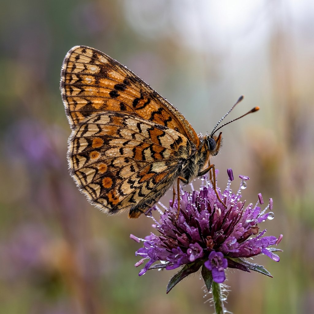 False Heath Fritillary (Melitaea Diamina): Facts, Identification ...