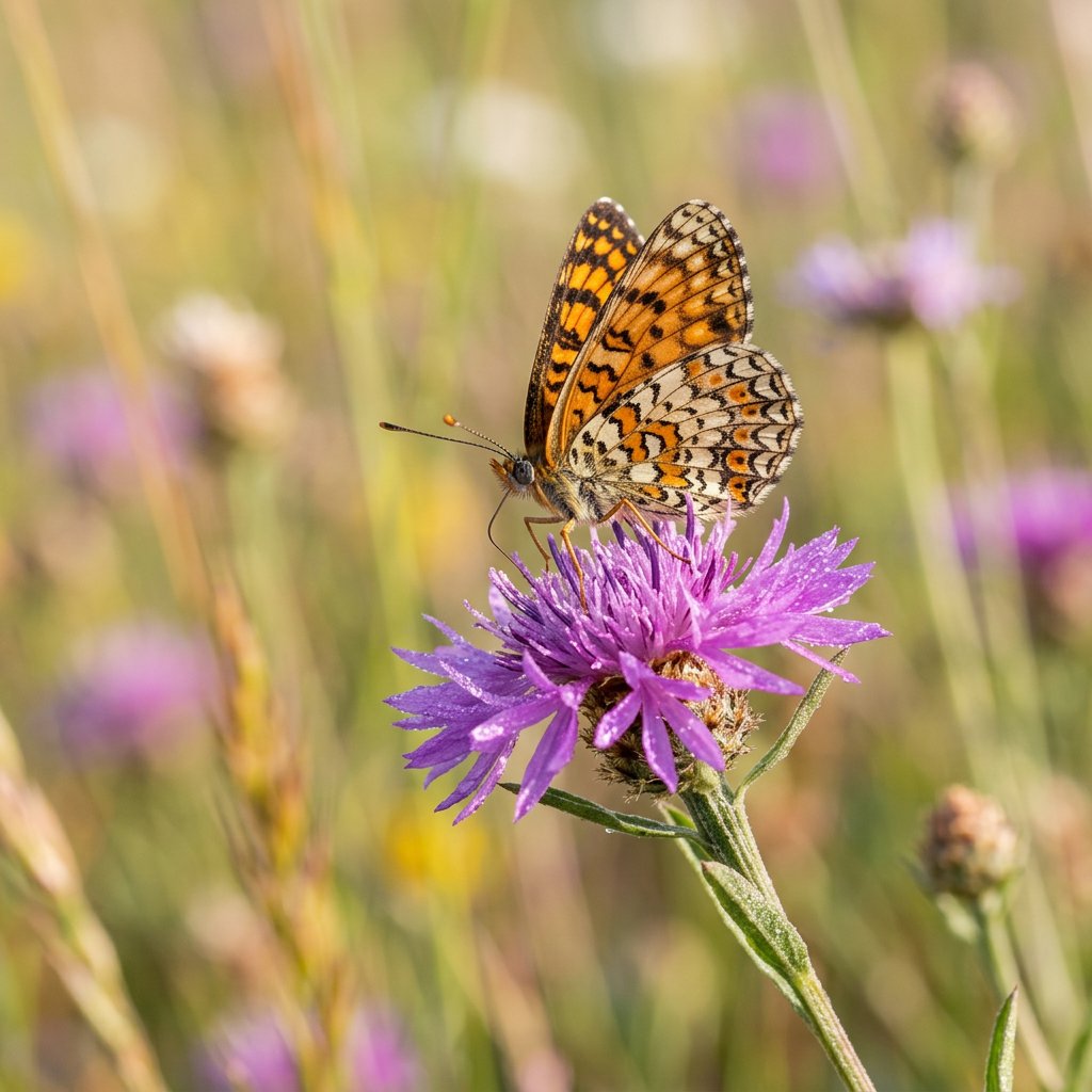 Knapweed Fritillary (Melitaea Phoebe): Facts, Identification & Habitat ...
