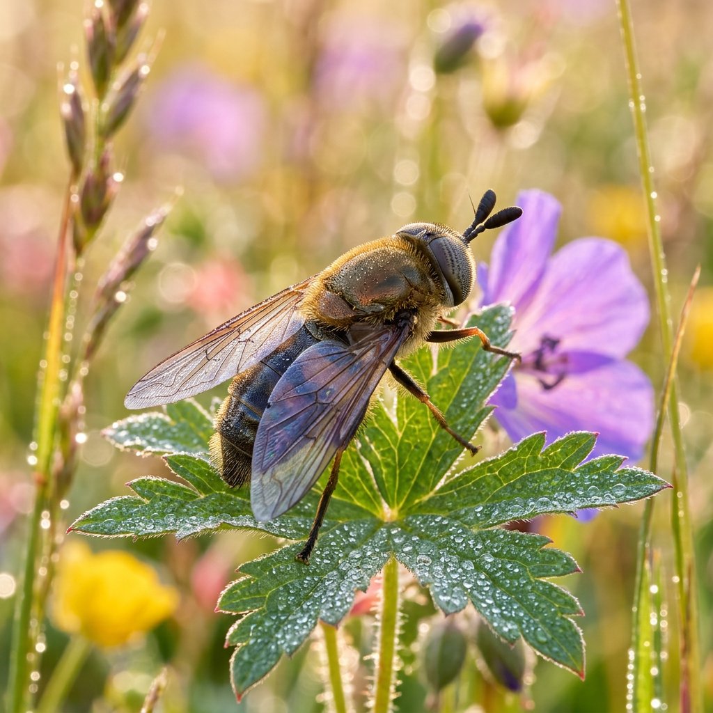 Ant Flies (Microdon) Insect Identification Guide, Habitat & Facts