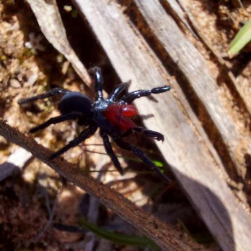 Red-headed Mouse Spider (Missulena Occatoria) Insect Identification ...