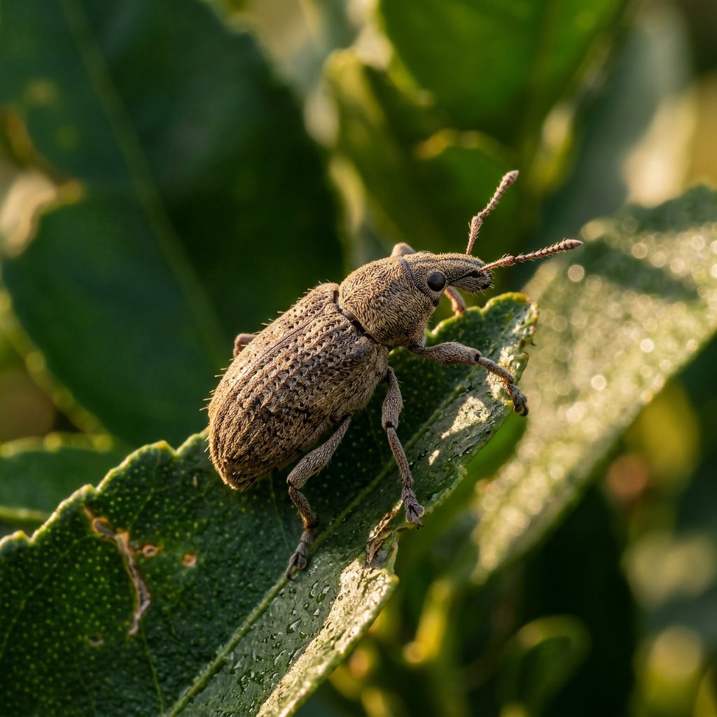 Fuller's Rose Weevil (Naupactus Cervinus) Insect Identification Guide ...