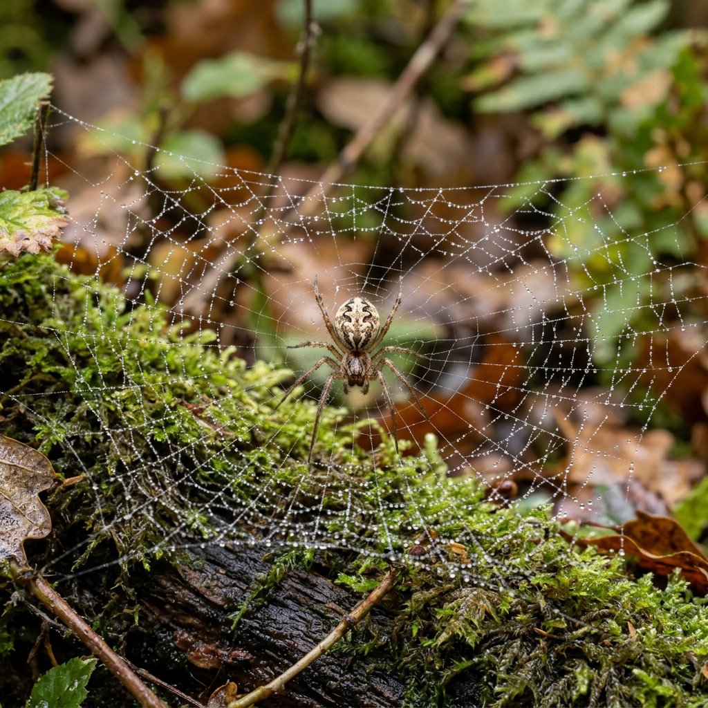 Latticed Sheet-Web Weaver (Neriene Clathrata): Facts, Identification ...
