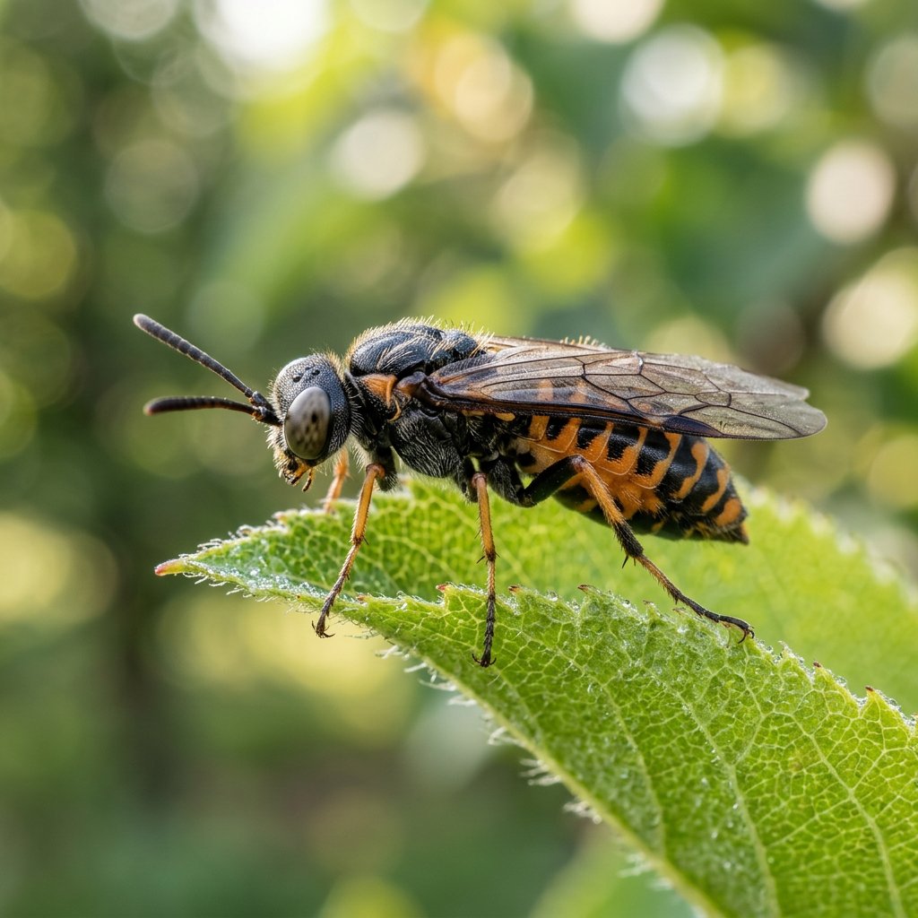 Social Pear Sawfly (Neurotoma Saltuum): Facts, Identification & Habitat ...