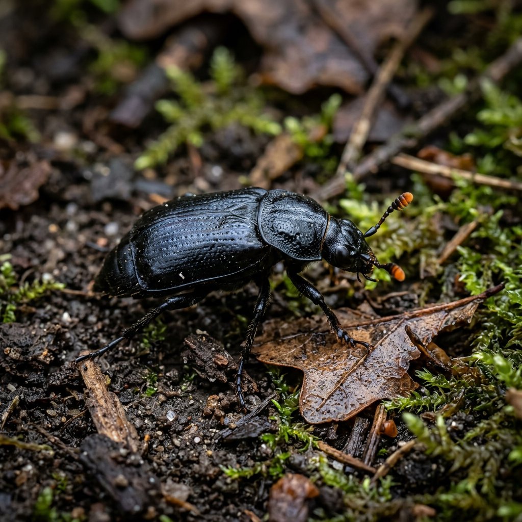Black Burying Beetle (Nicrophorus Humator): Facts, Identification ...