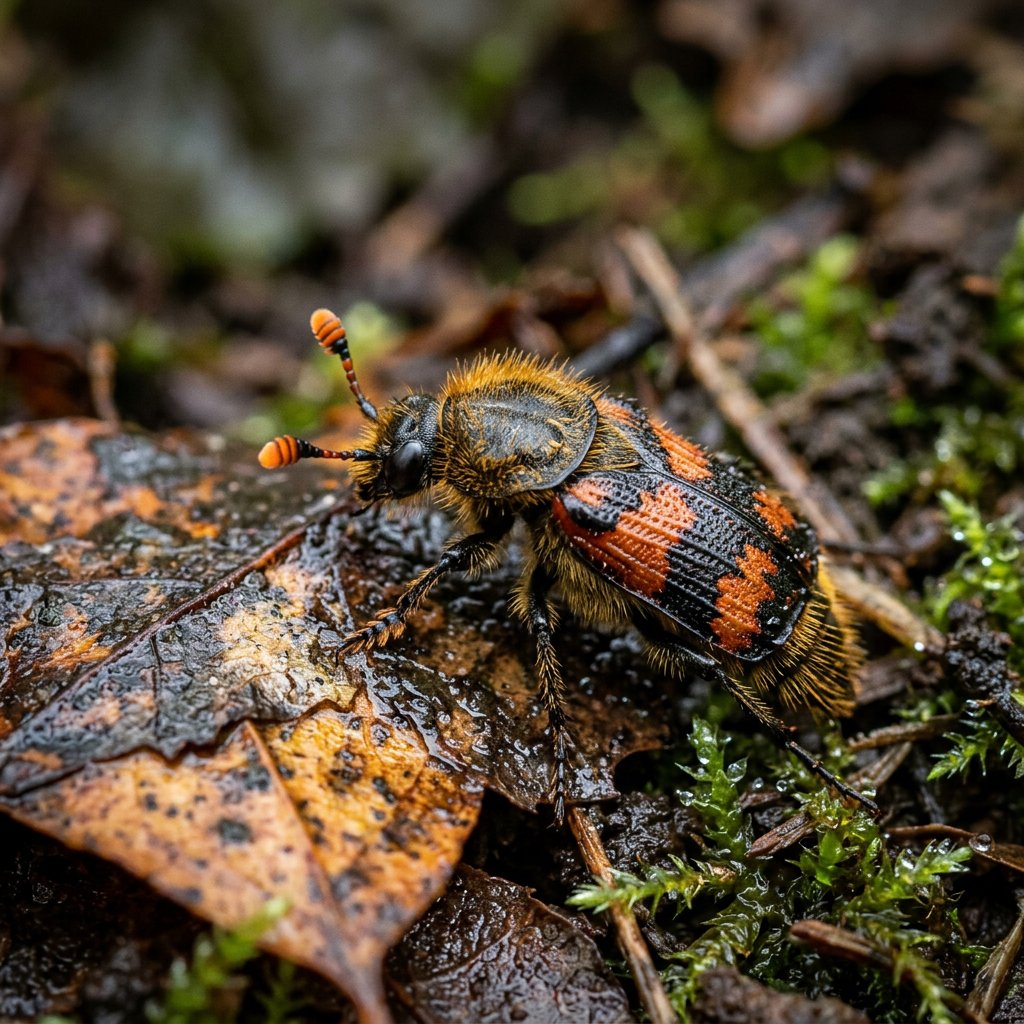 Tomentose Burying Beetle (Nicrophorus Tomentosus): Facts ...