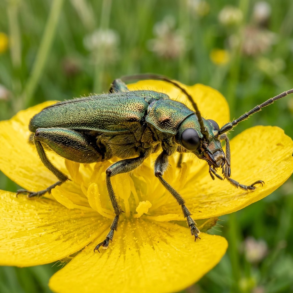 Oedemera Femoralis: Facts, Identification & Habitat - Plantiary