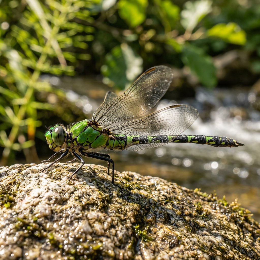 Green Snaketail (Ophiogomphus Cecilia) Insect Identification Guide ...